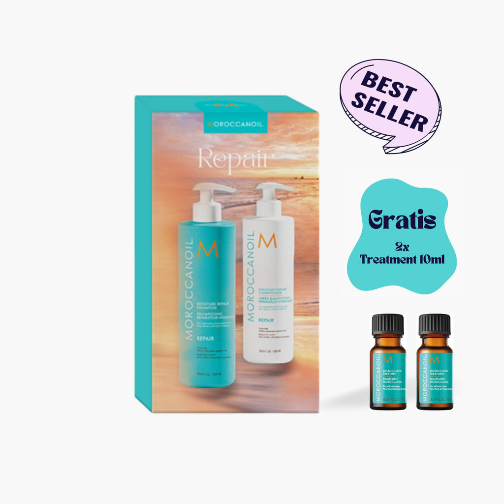 XXL Duo kit 500ml 2025 Repair - set za poškodovane lase + DARILA – Peloko